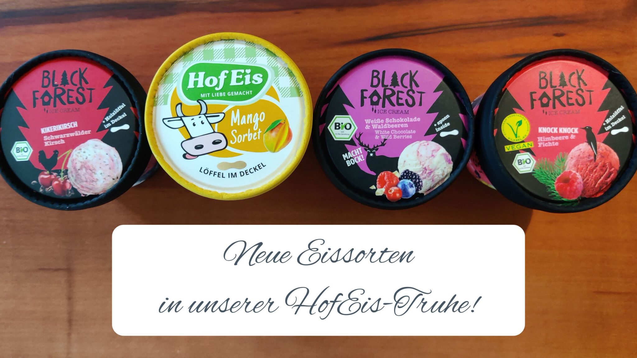 HofEis und Black Forest Ice Creme - neue Eis-Sorten aus dem Schwarzwald ...